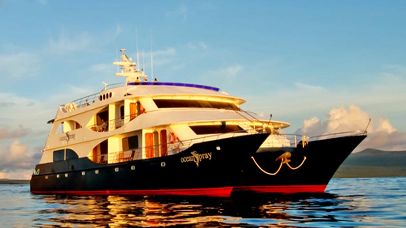 OCEAN SPRAY ITINERARIES | Galapagos Islands Cruise & Tour Itinerary