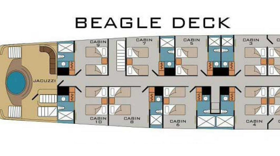 ORIGIN DECK PLANS | Galapagos Islands Cruise Ship Deck Plans