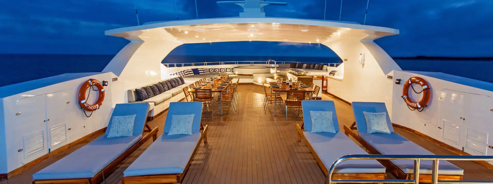 INFINITY DECK PLANS | Deck Plan for Galapagos Infinity Yacht